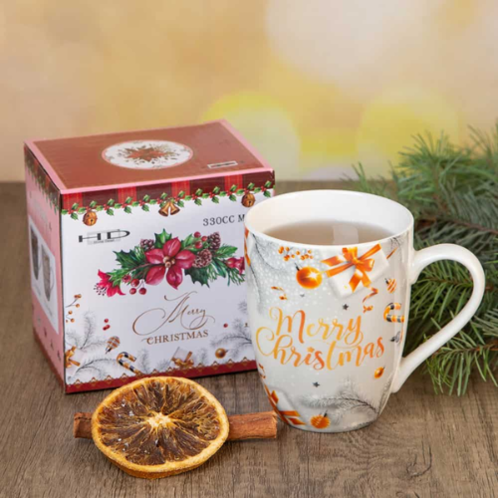 ️Коледна чаша Магията на коледа 300 мл Корпоративни коледни подаръци за ...